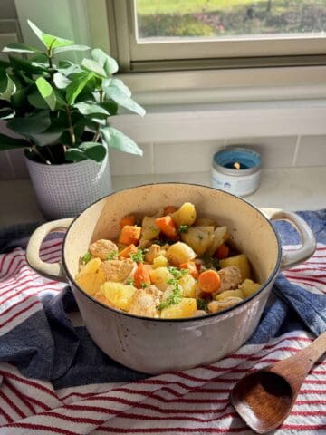 One Pot Chicken and Vegetable Stew - Mom's Dinner Bell